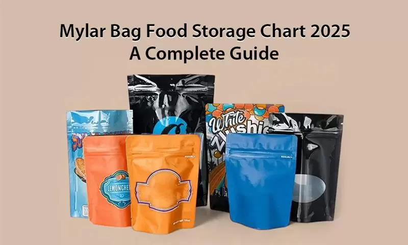 Mylar Bag Food Storage Chart 2025: A Complete Guide